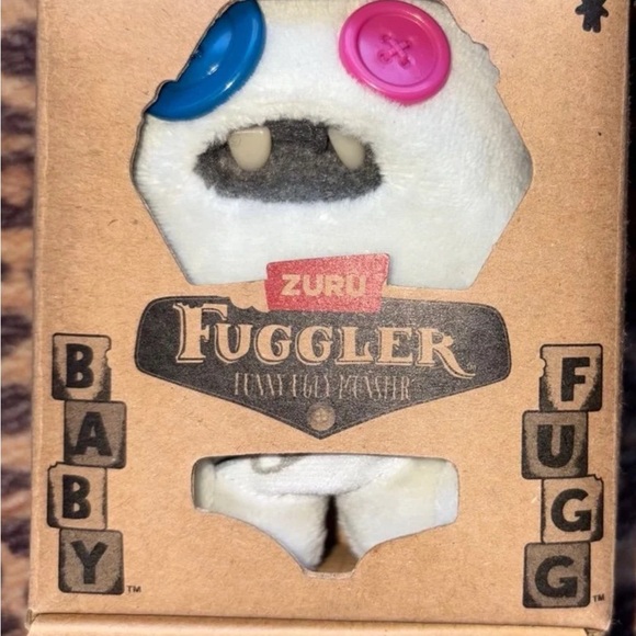 Zuru | Toys | Zuru Fuggler Baby Fugg White Plush Toy | Poshmark